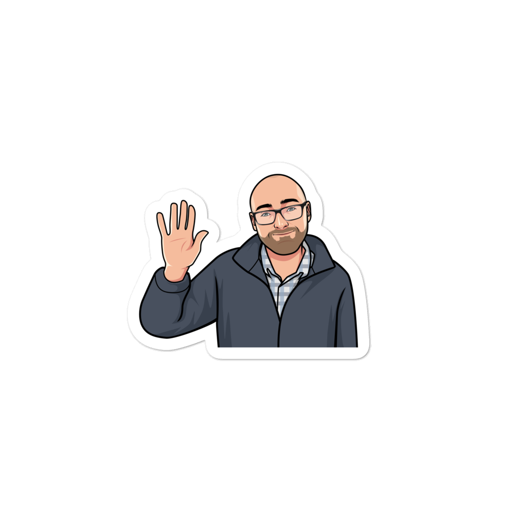 "Hi Guys!" sticker – Sail Life Shop